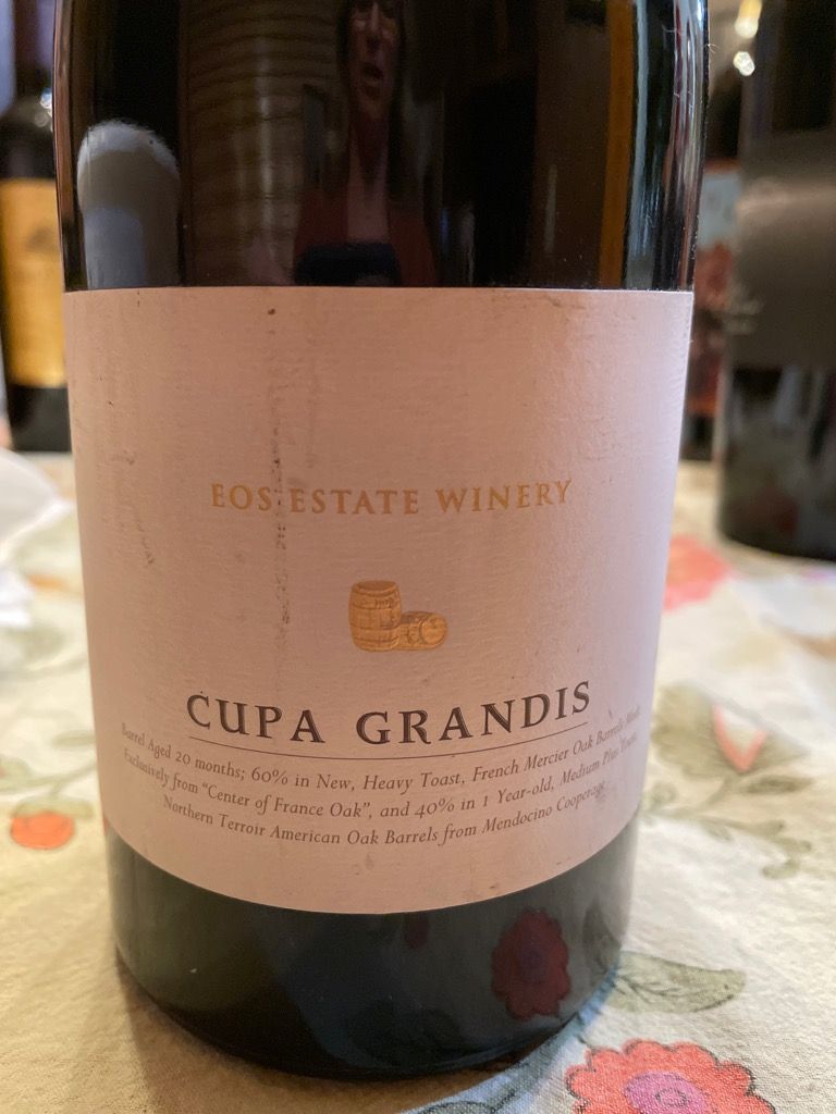 2003 EOS Petite Sirah Cupa Grandis Grand Barrel Res, USA, California ...