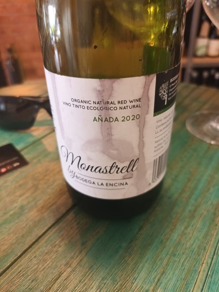 2020 Bodegas La Encina Monastrell Monastrell, Spain, Vino de Mesa ...
