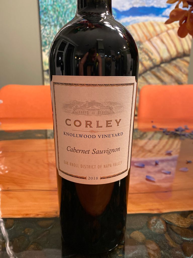 2018 Corley Family Cabernet Sauvignon Knollwood Vineyard, USA ...