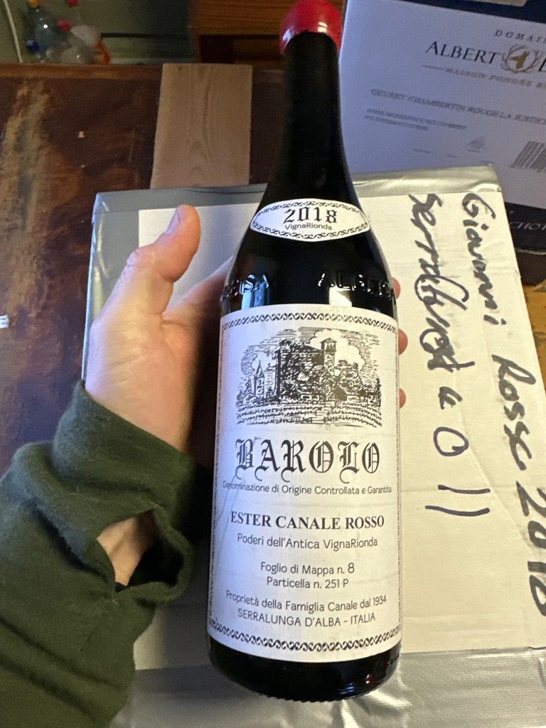 2019 Giovanni Rosso Barolo Ester Canale Rosso Vigna Rionda, Italy ...