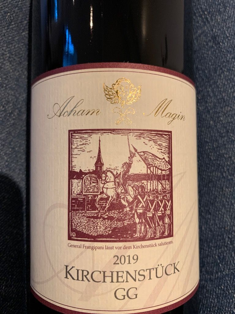 2019 Weingut Acham-Magin Forster Kirchenstück Riesling Großes Gewächs ...