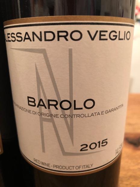 2015 Alessandro Veglio Barolo, Italy, Piedmont, Langhe, Barolo ...