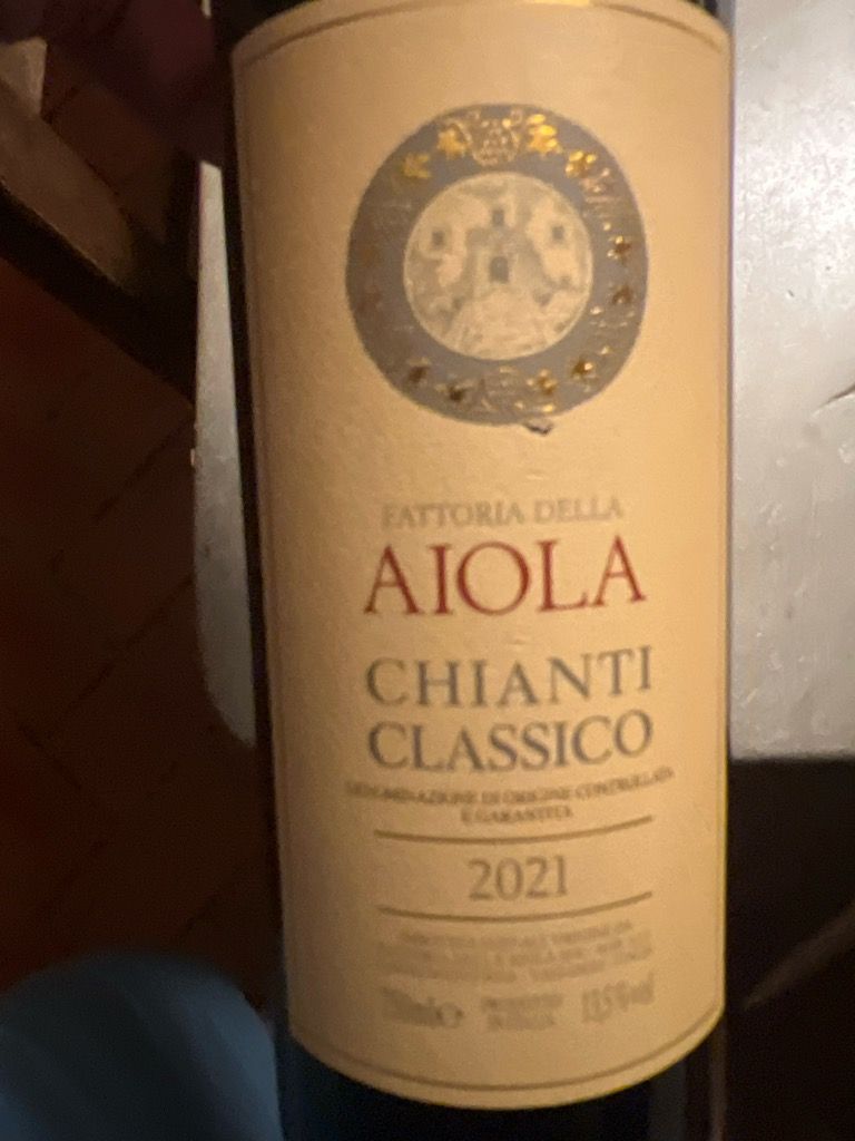 2021 Fattoria della Aiola Chianti Classico, Italy, Tuscany, Chianti ...