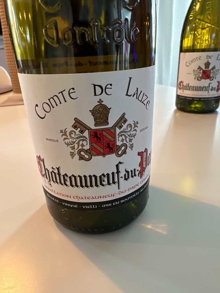 2022 Domaine Comte de Lauze Châteauneuf-du-Pape Blanc, France, Rhône ...
