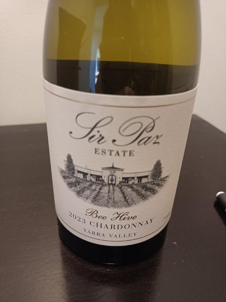 2022 Sir Paz Chardonnay Bee Hive, Australia, Victoria, Port Phillip ...