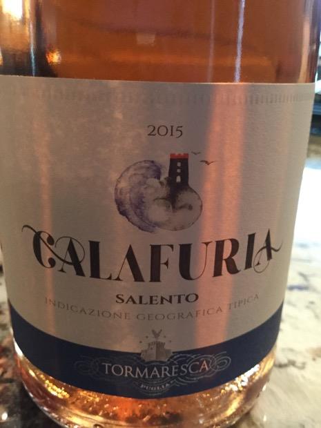 2015 Tormaresca Calafuria, Italy, Puglia, Salento IGT - CellarTracker