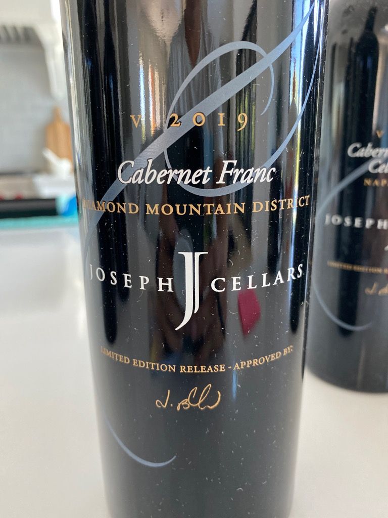 2019 Joseph Cellars Cabernet Franc, USA, California, Napa Valley ...