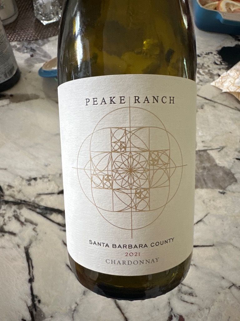 Community Tasting Notes - 2021 Peake Ranch Chardonnay Peake Ranch ...
