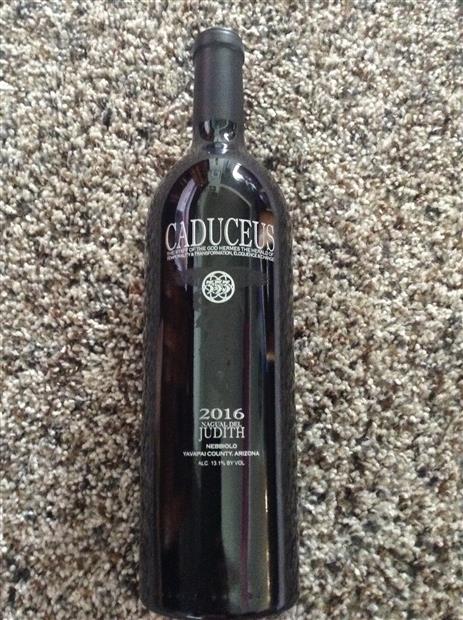 2016 Caduceus Cellars Nebbiolo Nagual del Judith Judith Block, USA ...