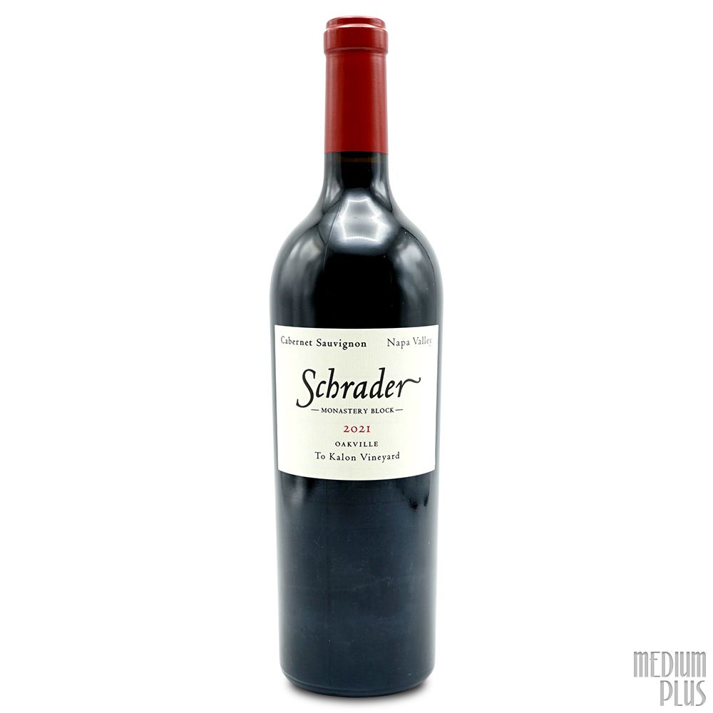 2021 Schrader Cellars Cabernet Sauvignon Monastery Block To-Kalon ...