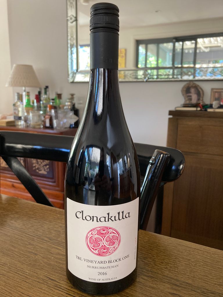 2016 Clonakilla T&L Vineyard Block One, Australia, New South Wales ...