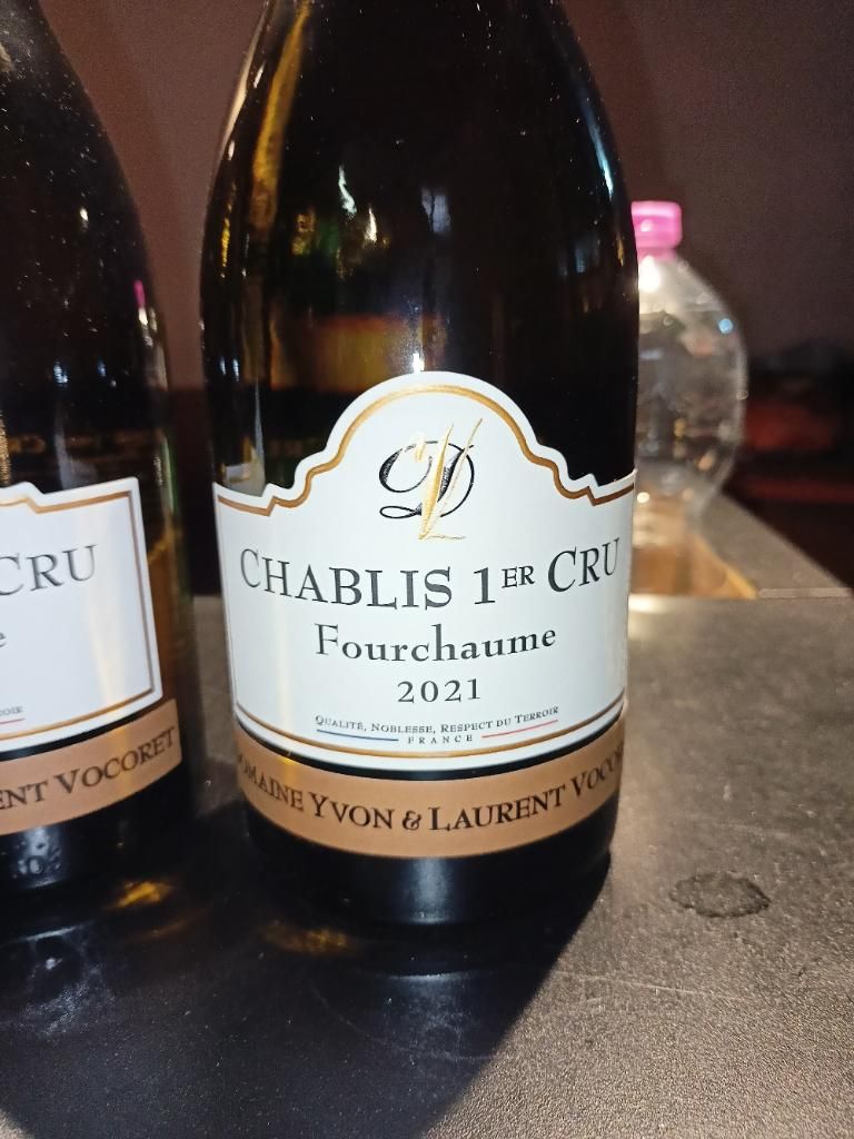 2021 Domaine Yvon & Laurent Vocoret Chablis 1er Cru Fourchaume, France ...
