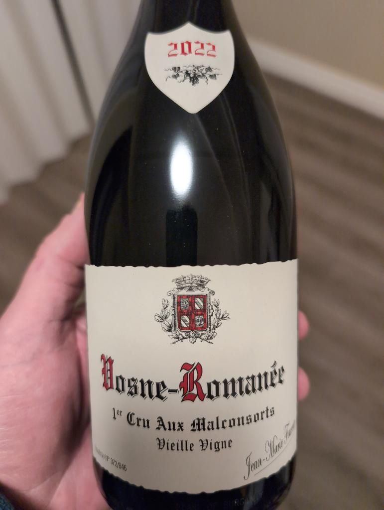 2022 Jean-Marie Fourrier Vosne-Romanée 1er Cru Aux Malconsorts, France ...