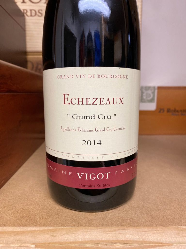 2015 Domaine Vigot Fabrice Echezeaux, France, Burgundy, Côte de Nuits ...