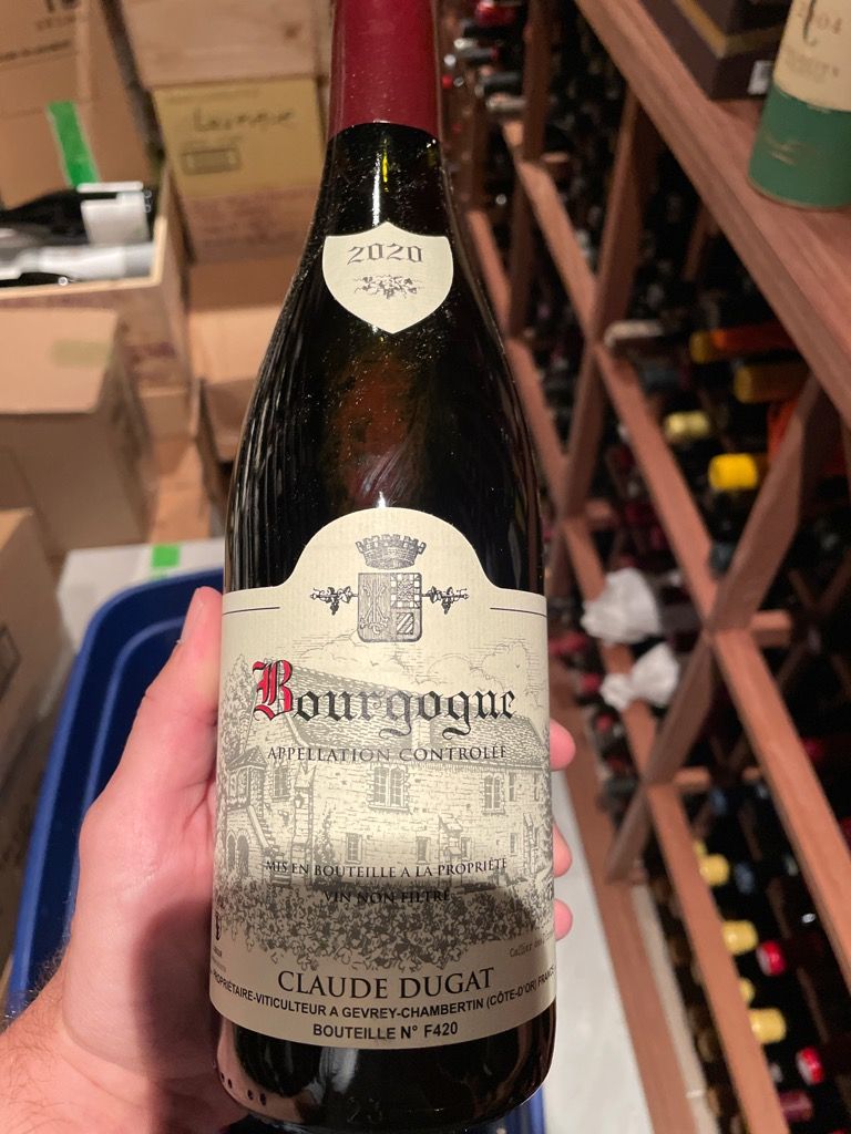 2020 Claude Dugat Bourgogne, France, Burgundy, Bourgogne - CellarTracker