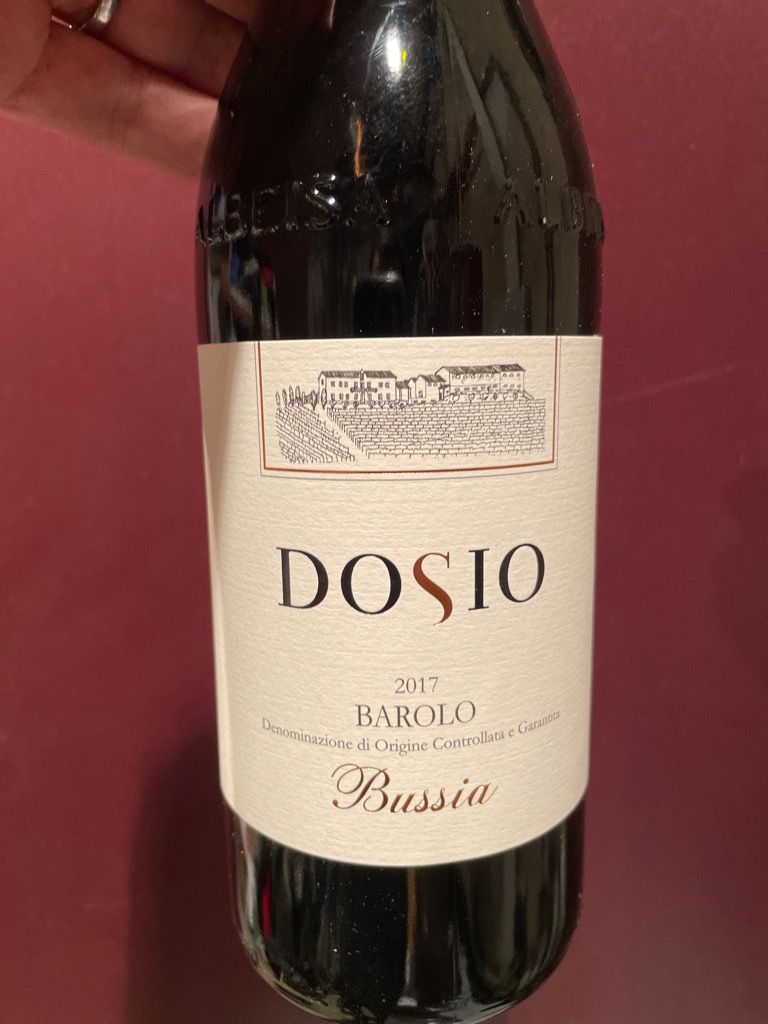 2017 Dosio Barolo Bussia, Italy, Piedmont, Langhe, Barolo - CellarTracker