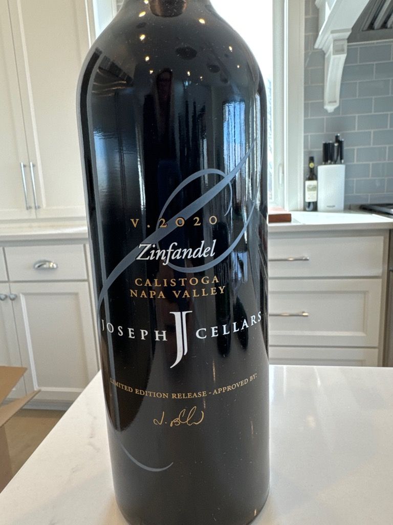 2020 Joseph Cellars Zinfandel, USA, California, Napa Valley, Calistoga ...