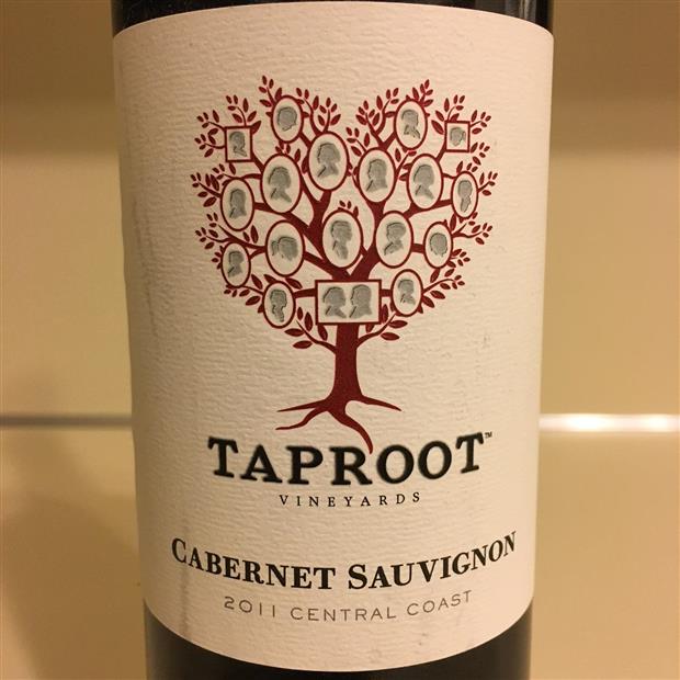 2011 Taproot Vineyards Cabernet Sauvignon, USA, California, Central ...