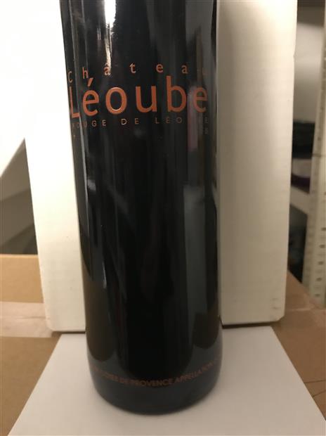 2016 Château De Leoube Côtes de Provence Rouge, France, Provence, Côtes ...