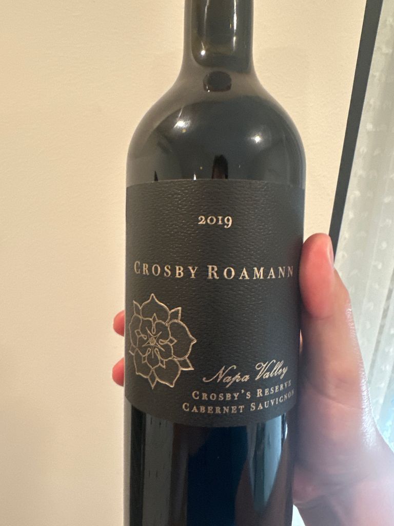 2021 Crosby Roamann Cabernet Sauvignon Crosby's Reserve, USA ...