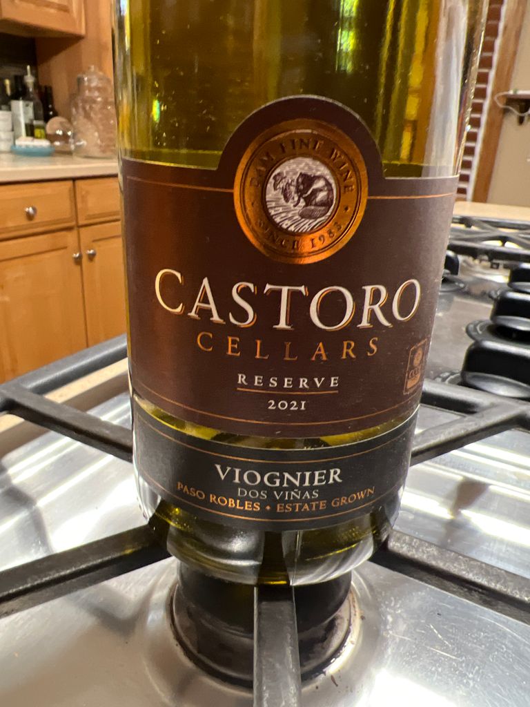 2021 Castoro Cellars Viognier Reserve, USA, California, Central Coast ...