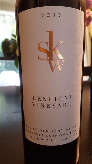 2013 Steven Kent Winery Cabernet Sauvignon Single Vineyard Series ...