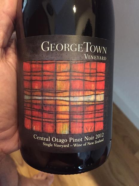 2018 GeorgeTown Vineyard Pinot Noir, New Zealand, South Island, Otago ...