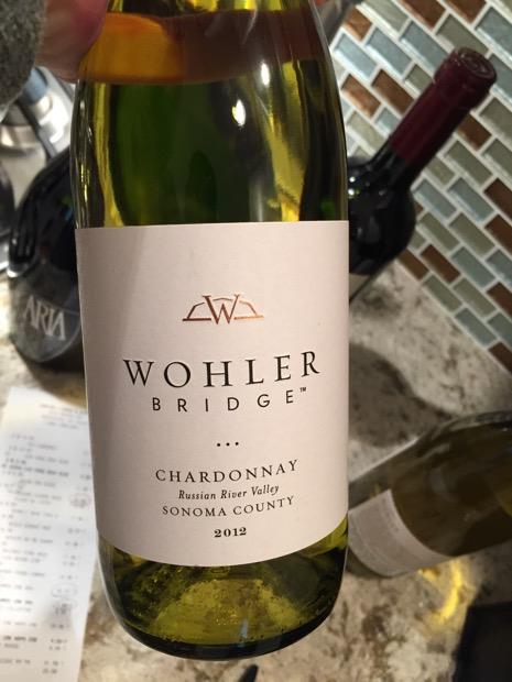 2012 Wohler Bridge Chardonnay, USA, California, Sonoma County, Russian ...