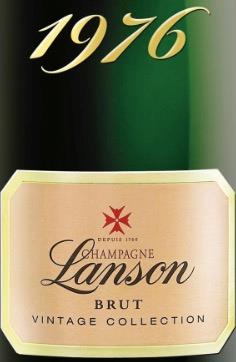 1976 Lanson Champagne Brut Vintage Collection, France, Champagne ...