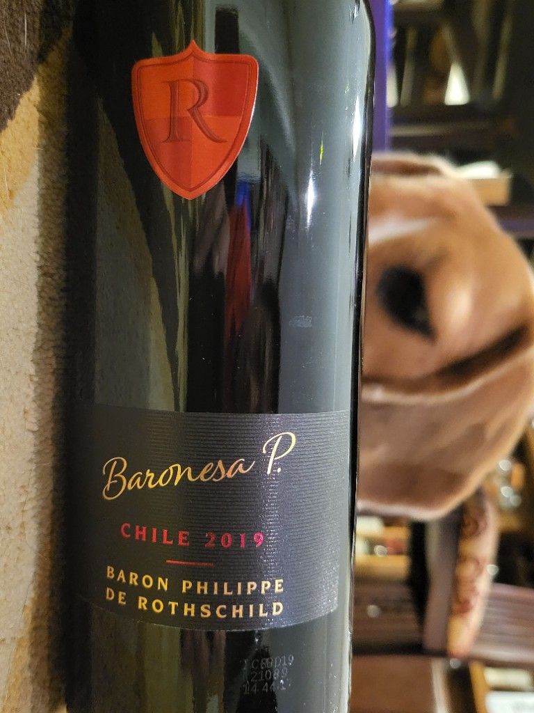 2019 Baron Philippe de Rothschild Baronesa P., Chile, Maipo Valley ...