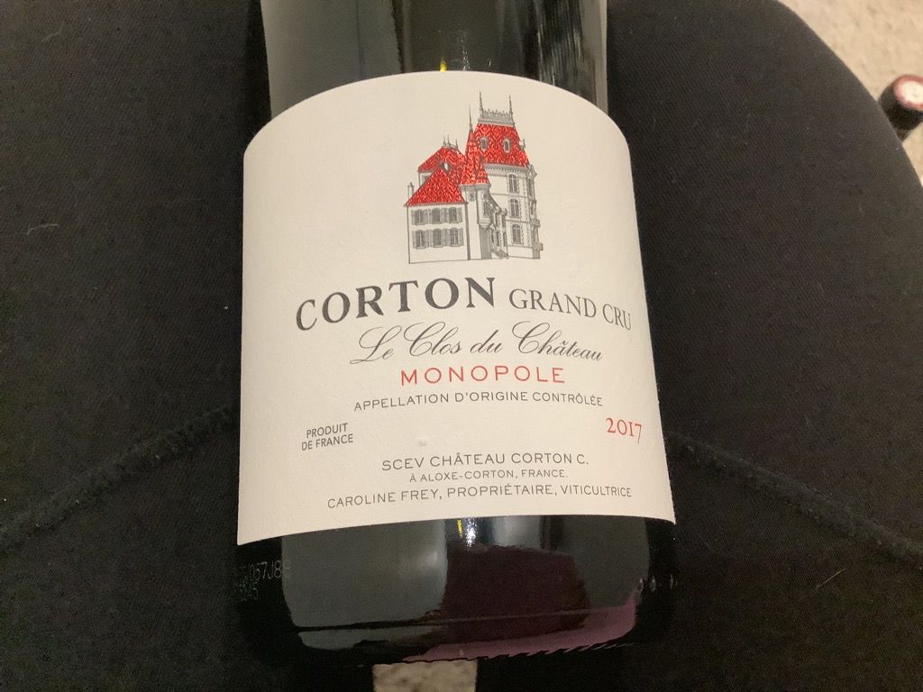 2017 Château Corton C. Aloxe-Corton Le Clos du Chateau, France ...