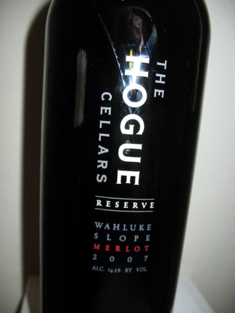 2007 Hogue Cellars Merlot Reserve, USA, Washington, Columbia Valley ...