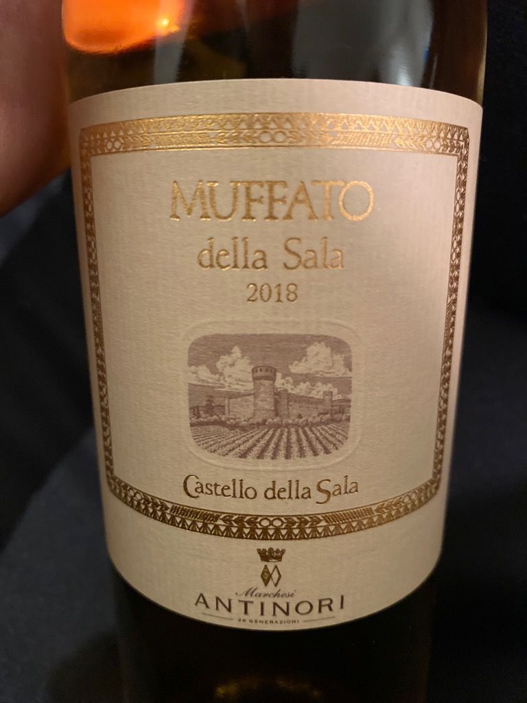 2018 Castello della Sala (Antinori) Umbria Muffato della Sala, Italy ...
