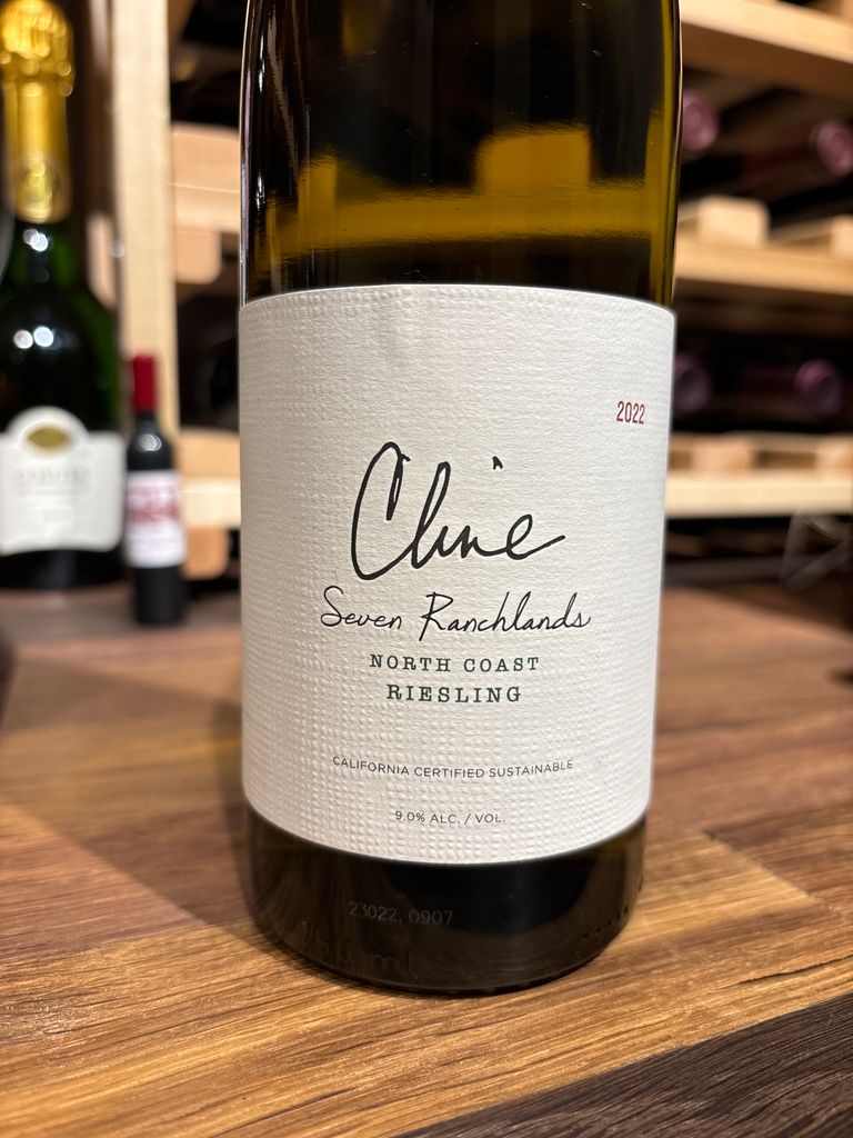 2021 Cline Cellars Riesling Seven Ranchlands, USA, California, North ...