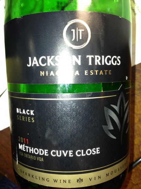 2011 Jackson-Triggs Black Series Methode Cuve Close, Canada, Ontario ...