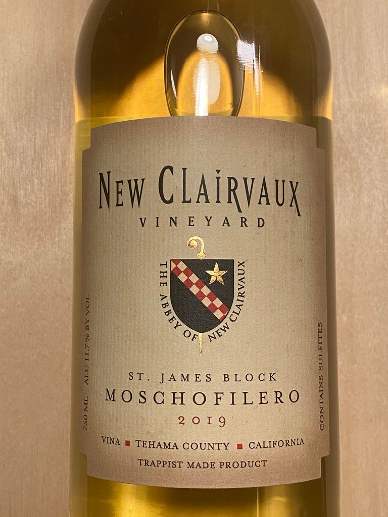 2016 New Clairvaux Vineyard Moschofilero St. James Block, USA ...
