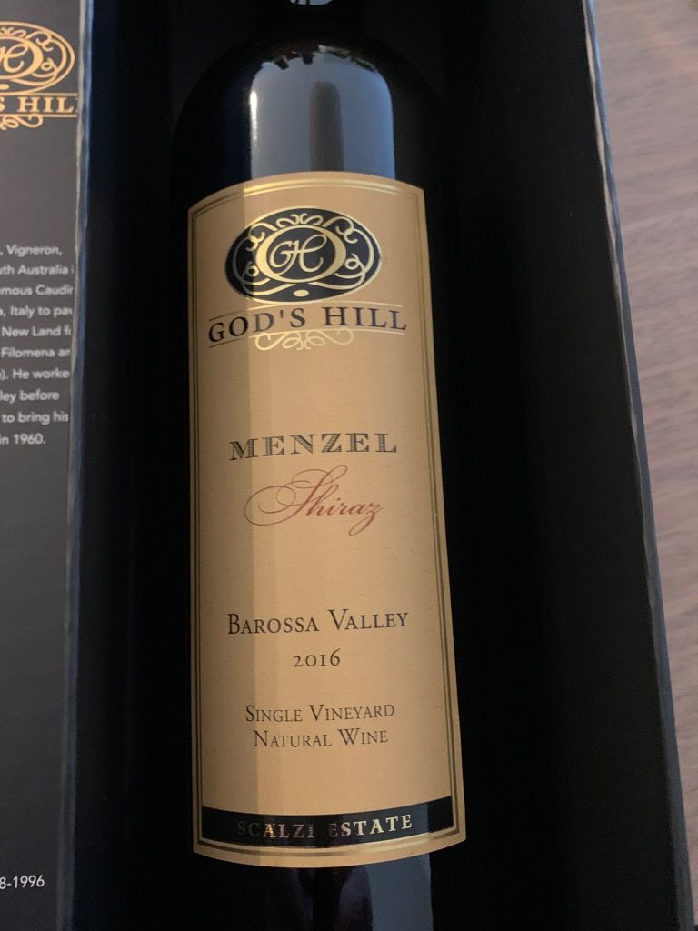 2008 God's Hill Shiraz Menzel, Australia, South Australia, Barossa, Barossa Valley - CellarTracker