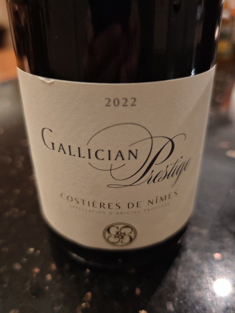 2022 Cave de Gallician Costières-de-Nîmes Prestige, France, Rhône ...