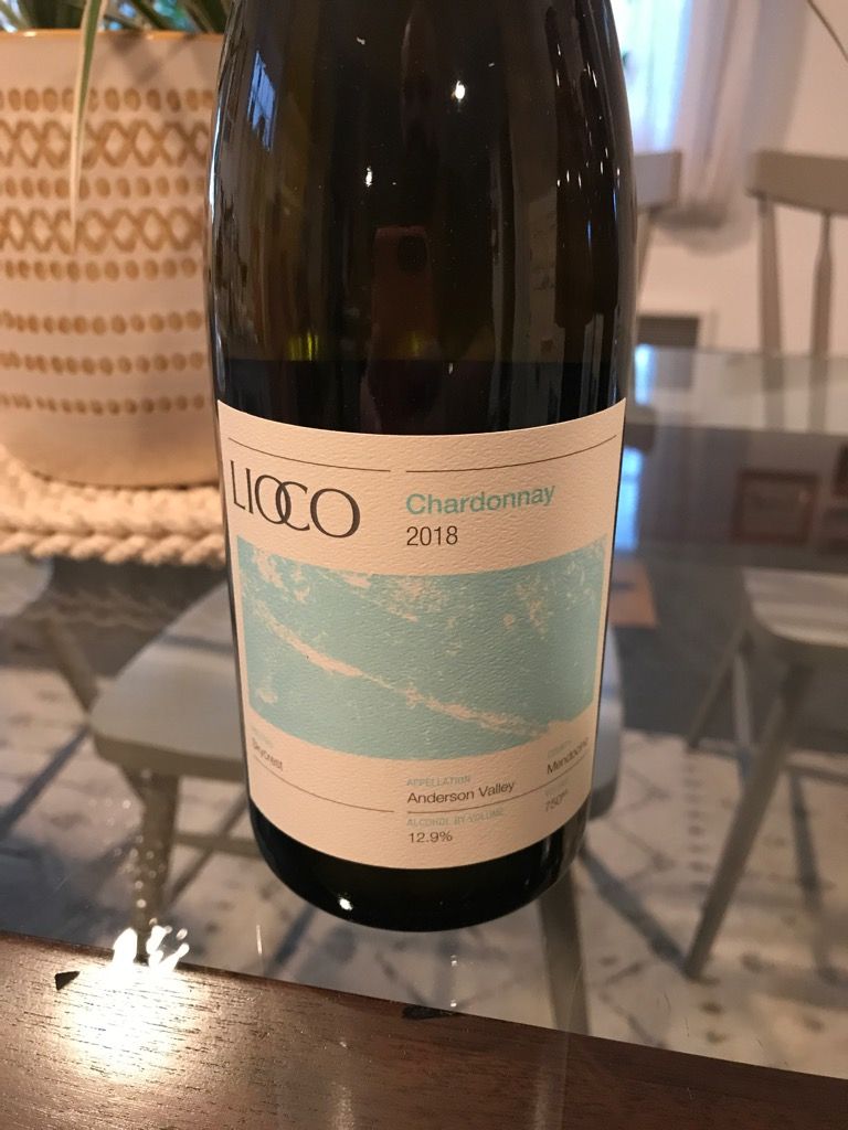 2018 Lioco Chardonnay Skycrest Vineyard, USA, California, North Coast, Anderson Valley ...