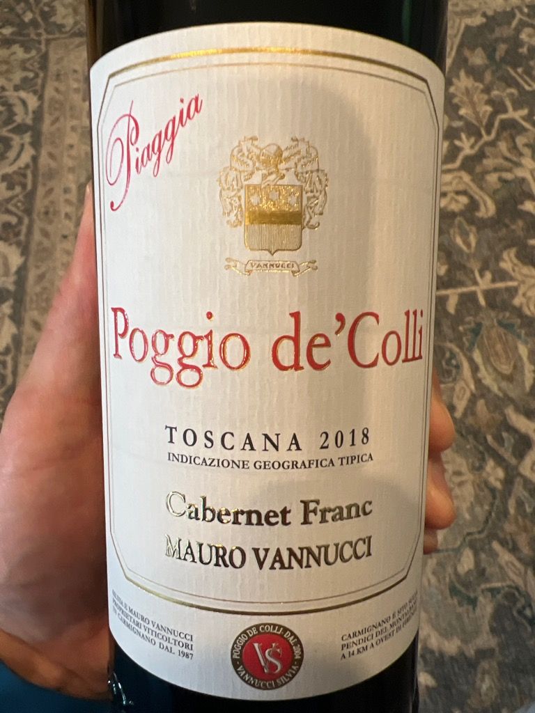 2018 Piaggia (Vannucci) Poggio de' Colli Toscana IGT, Italy, Tuscany ...
