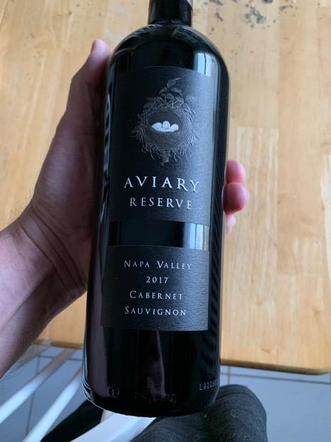 2017 Aviary Vineyards Cabernet Sauvignon Reserve, USA, California, Napa ...