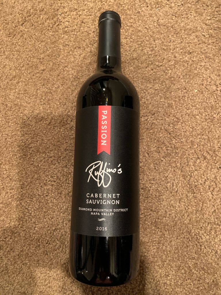 2016 Ruffino's Passion by Andrew Geoffrey Cabernet Sauvignon, USA ...