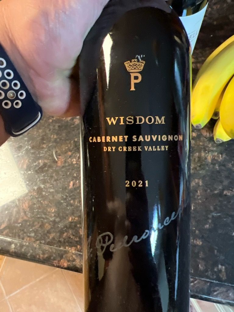 2021 Pedroncelli Cabernet Sauvignon Wisdom Dry Creek Valley Estate, USA ...