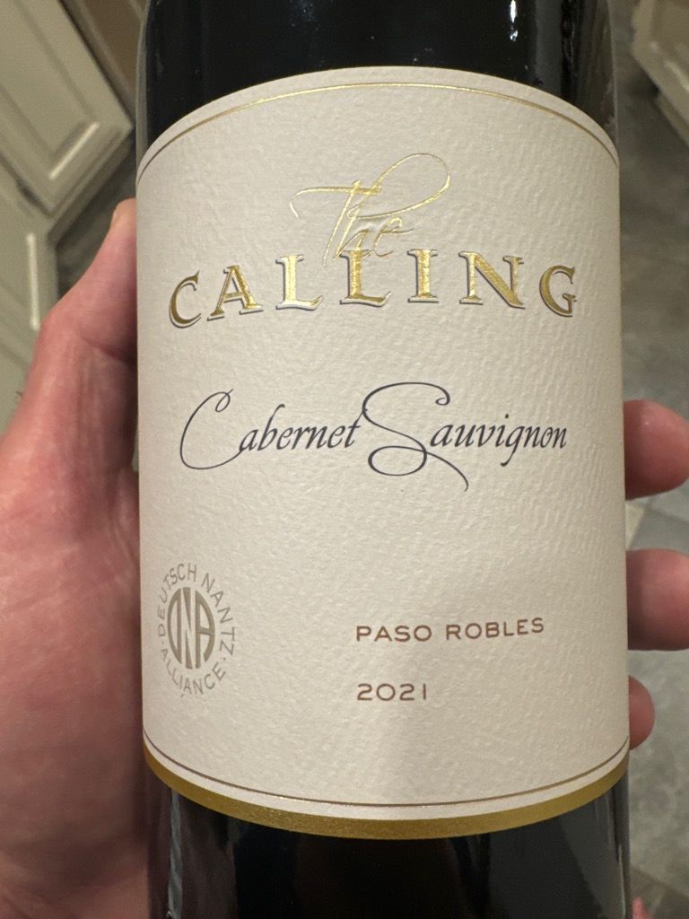 2021 The Calling Cabernet Sauvignon, USA, California, Central Coast ...