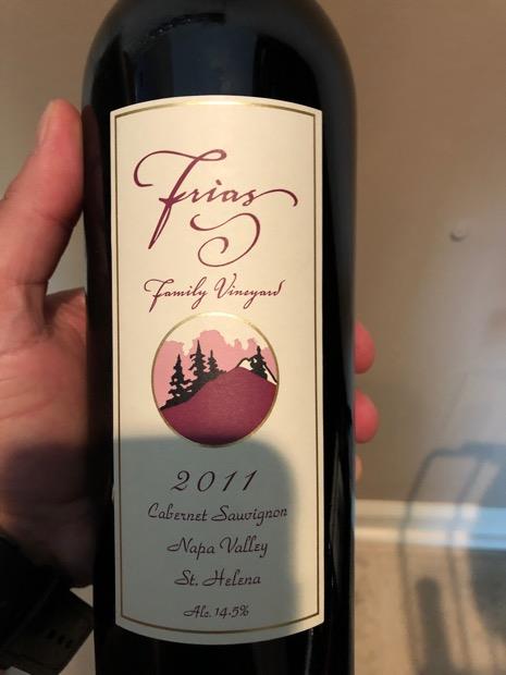 2010 Frias Family Vineyard Cabernet Sauvignon St. Helena, USA ...