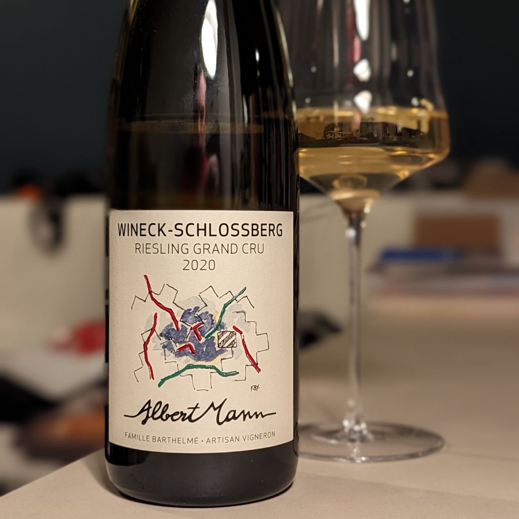 2020 Albert Mann Riesling Wineck-Schlossberg, France, Alsace, Alsace Grand Cru - CellarTracker