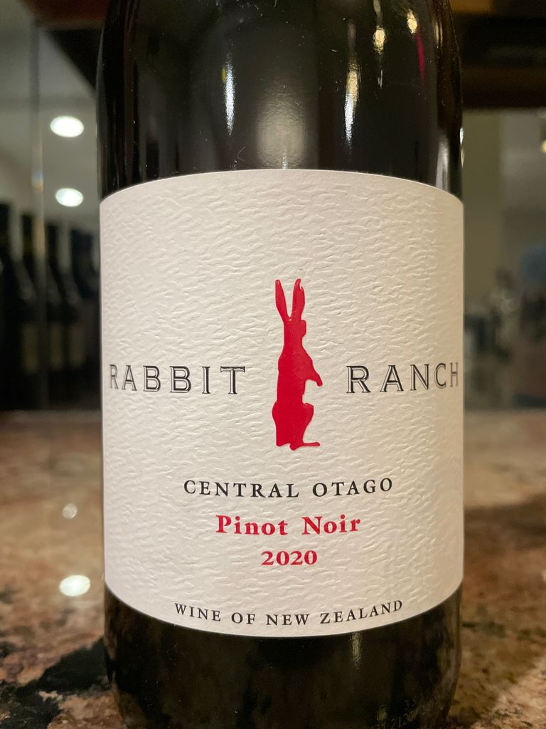 2020 Rabbit Ranch Pinot Noir, New Zealand, South Island, Otago, Central ...