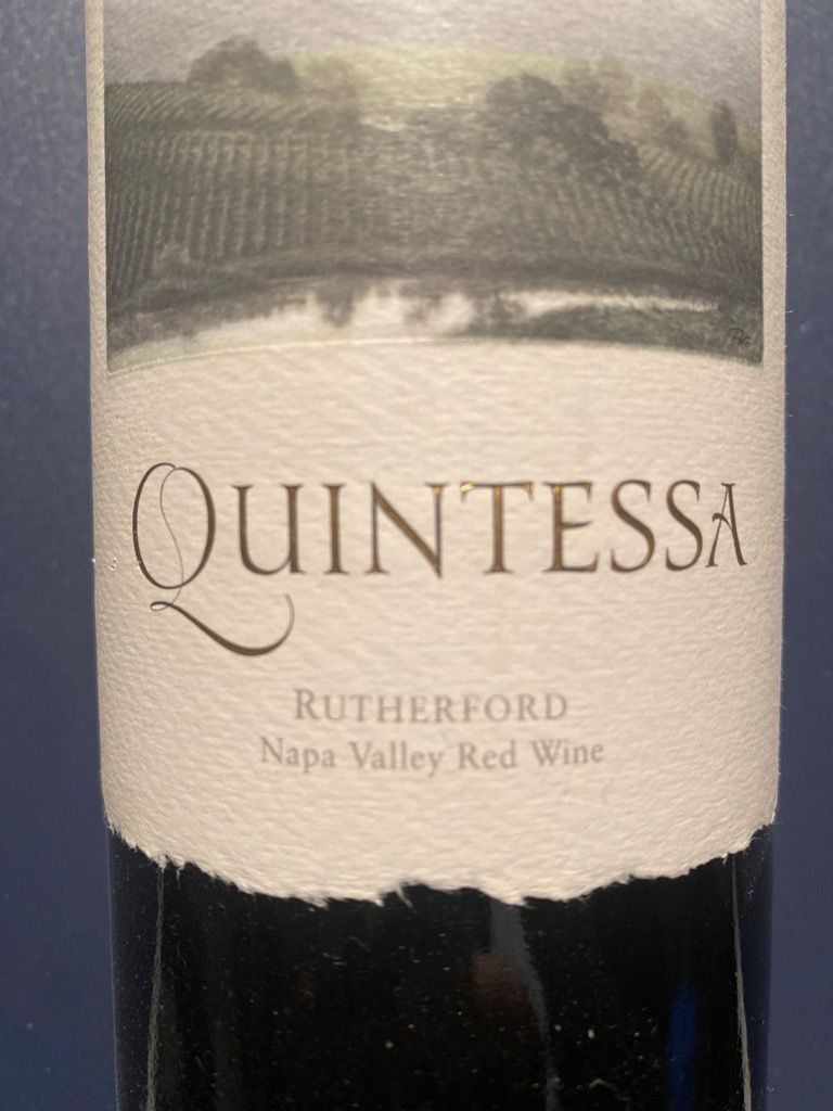 1995 Quintessa, USA, California, Napa Valley, Rutherford - CellarTracker