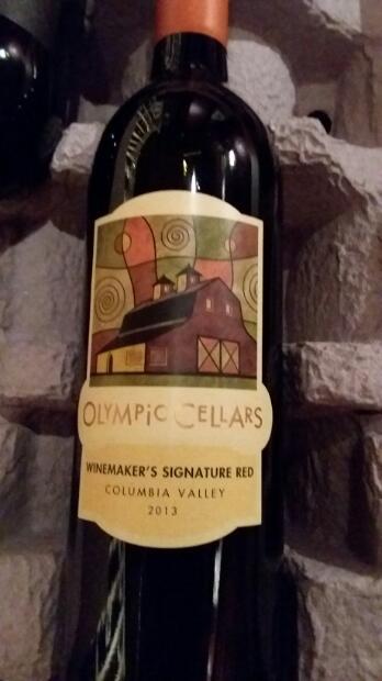 2013 Olympic Cellars Winery Winemaker's Signature Red, USA, Washington ...