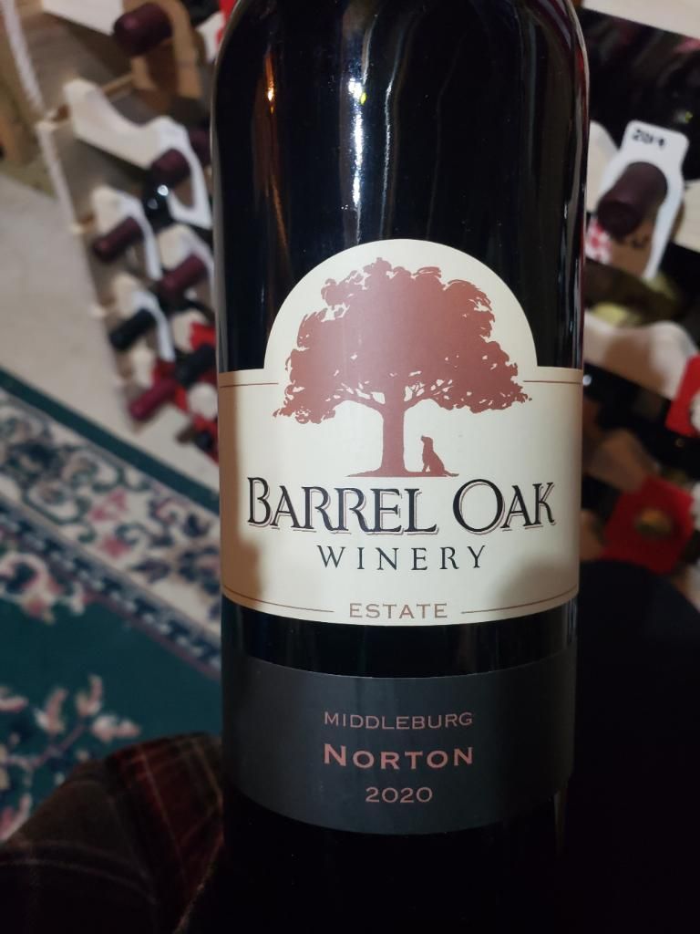 2022 Barrel Oak Winery Norton, USA, Virginia, Northern Virginia ...